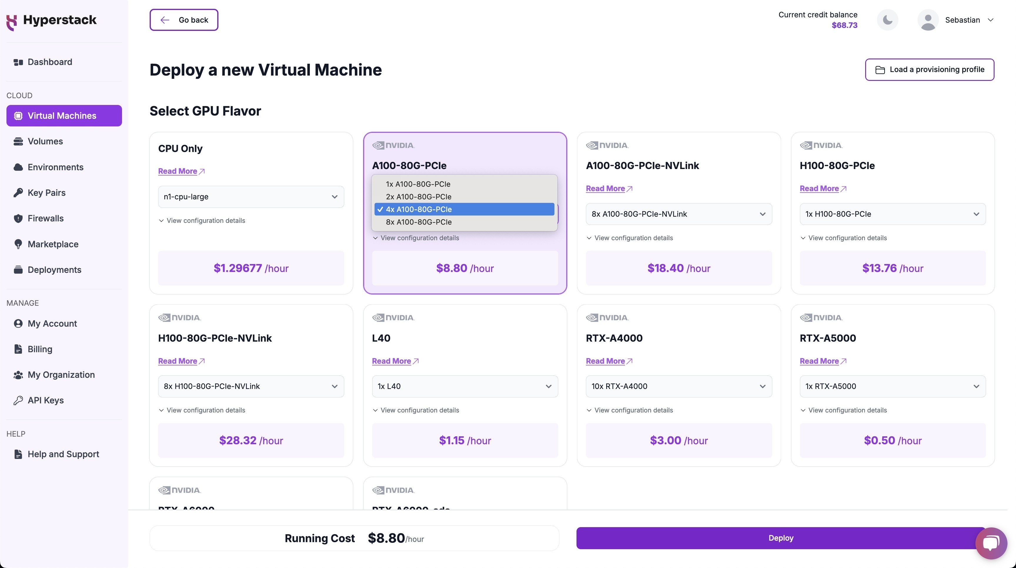 Deploying and Using Llama 3.1-70B on Hyperstack: A Quick Start Guide