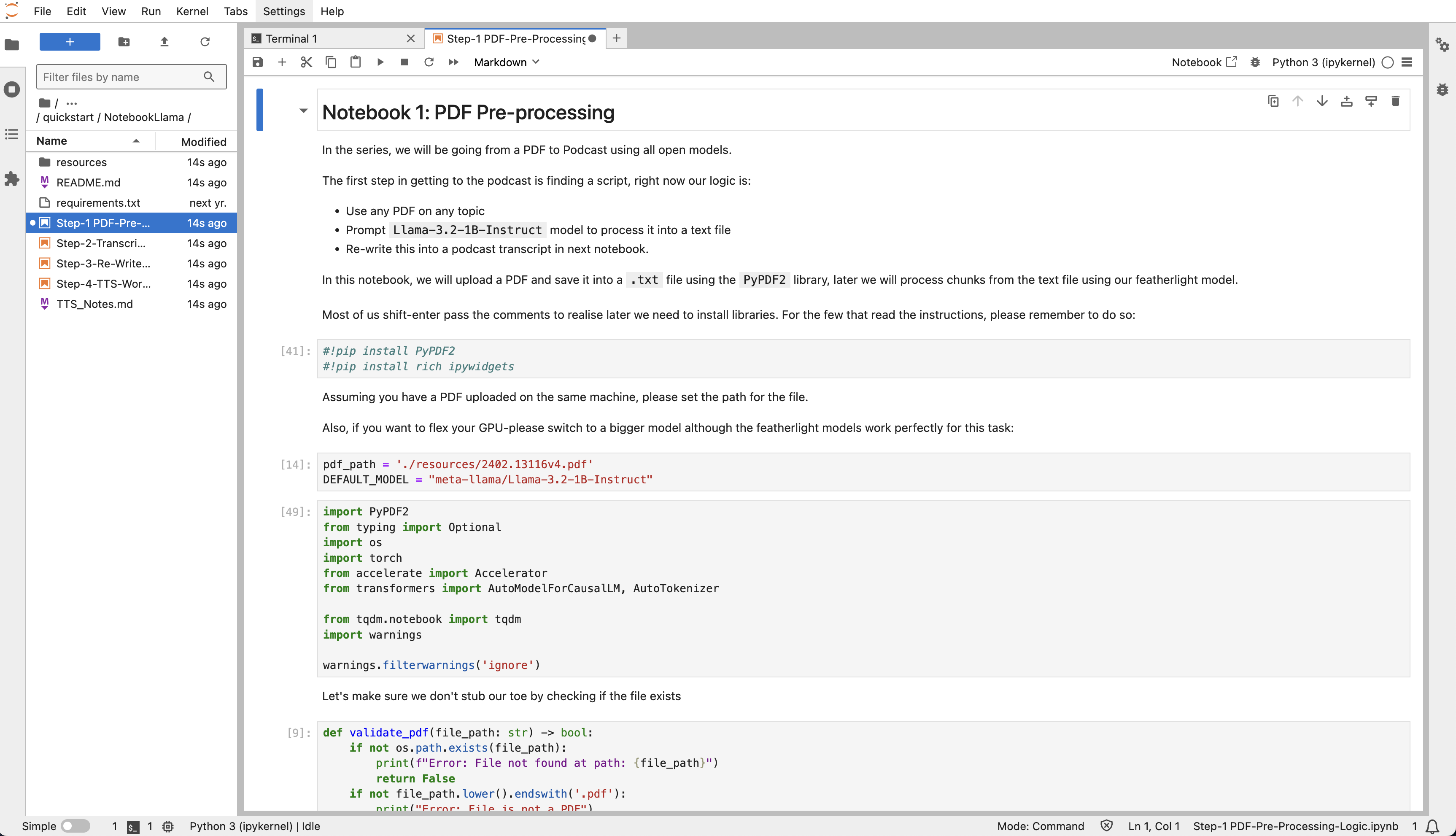 Deploying and Using Notebook Llama on Hyperstack: A Quick Start Guide