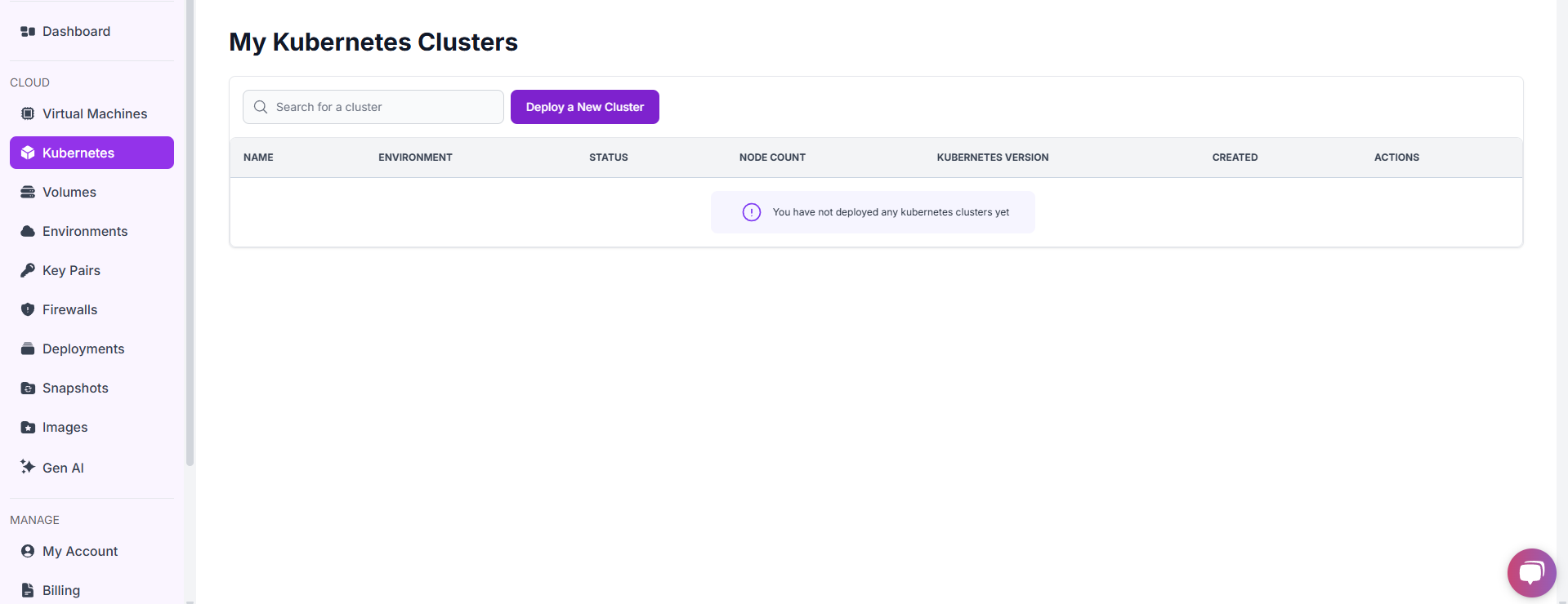 How to Deploy a Kubernetes Cluster on Hyperstack UI
