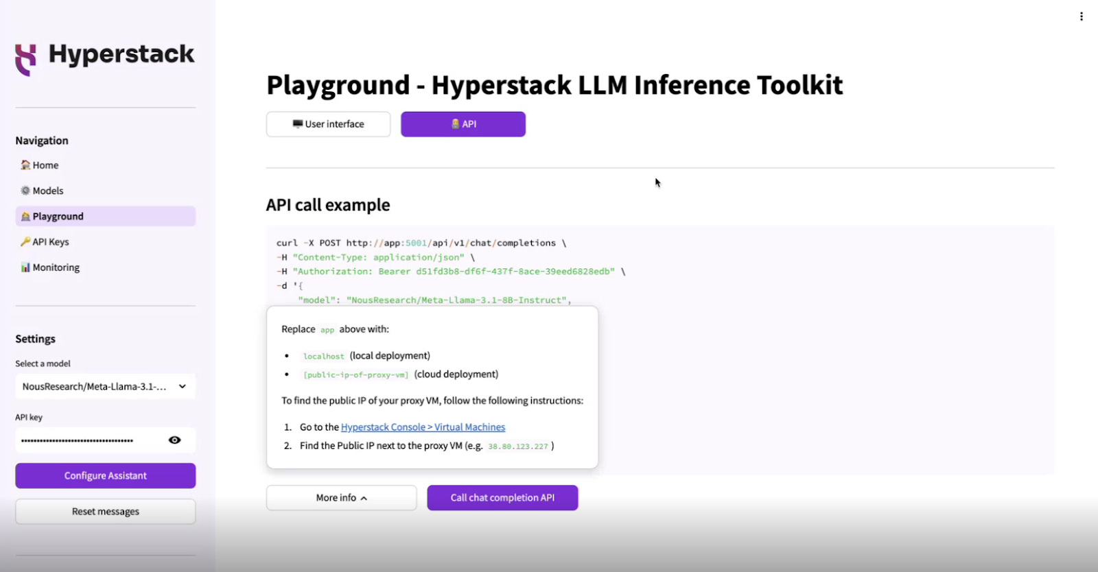 Get Started with the Hyperstack LLM Inference Toolkit | Hyperstack